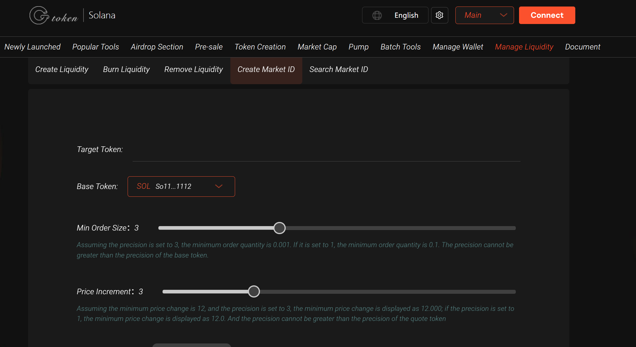 how to create openbook market id?_Solana Tutorial_GTokenTool